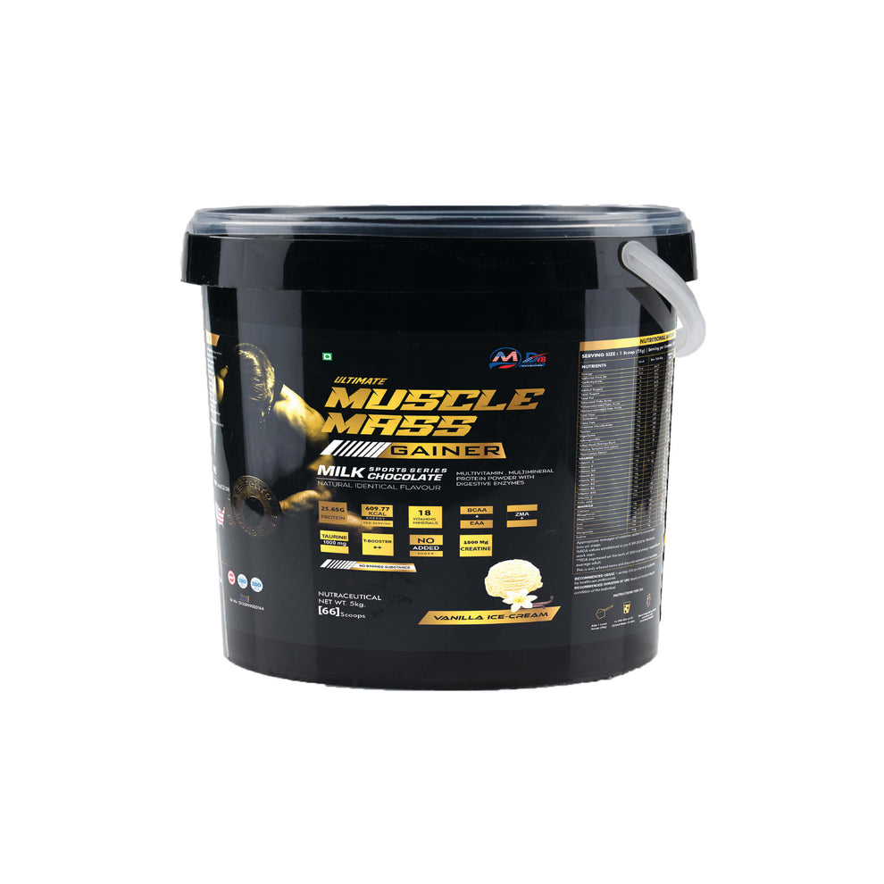 Mass Gainer Vanilla - 5Kg – Muscle di8